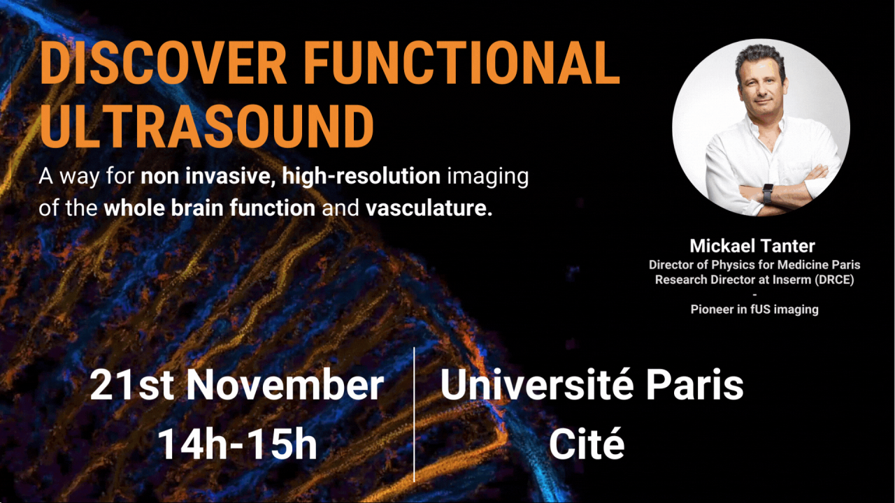 Discover Functional Ultrasound Ufr Sciences Fondamentales Et Biomédicales